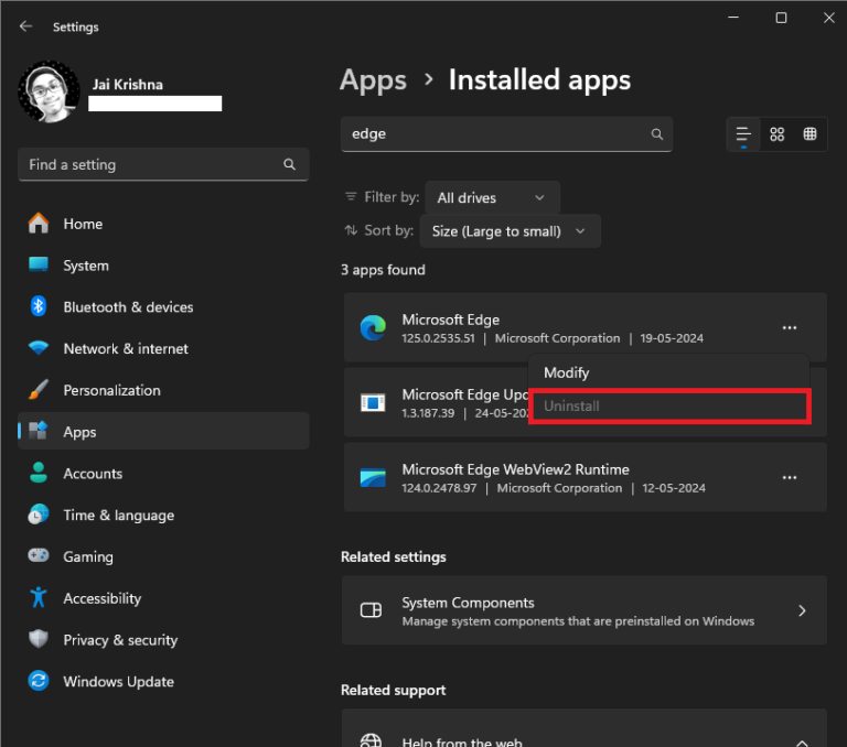 How to Uninstall Microsoft Edge on Windows 11 - Geek Circuit